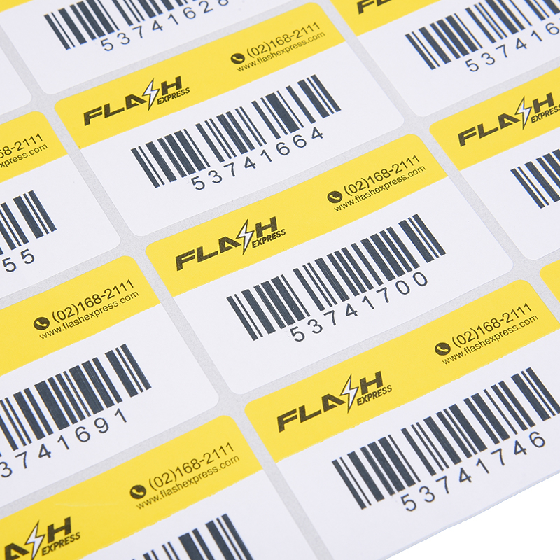 Custom Various Airline Shipping Barcode Label