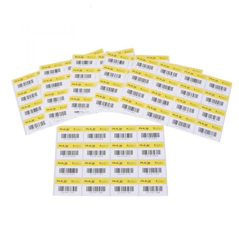 Custom Various Airline Shipping Barcode Label