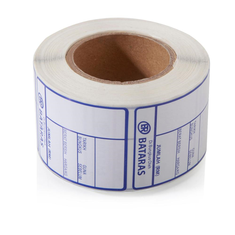 Self Adhesive Labels Sticker Roll