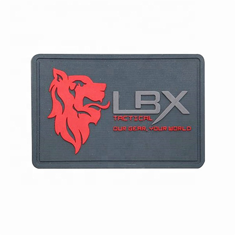 Custom 3D clothing pvc labels