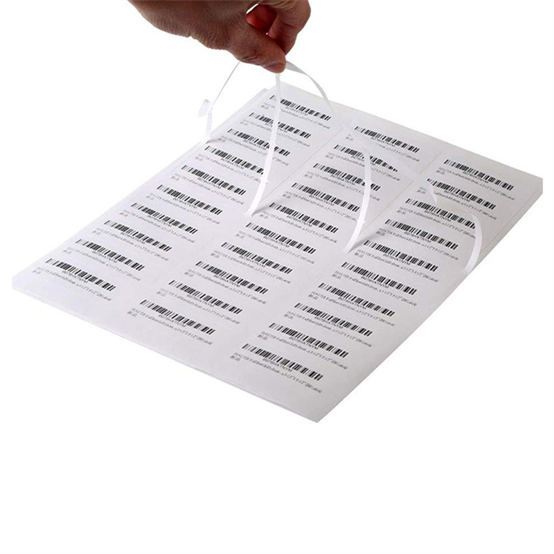 Laser Printing A4 Sheet Barcode Label