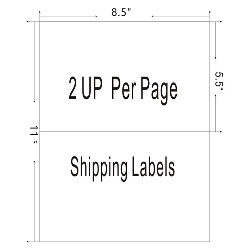 Laser Printing A4 Sheet Barcode Label
