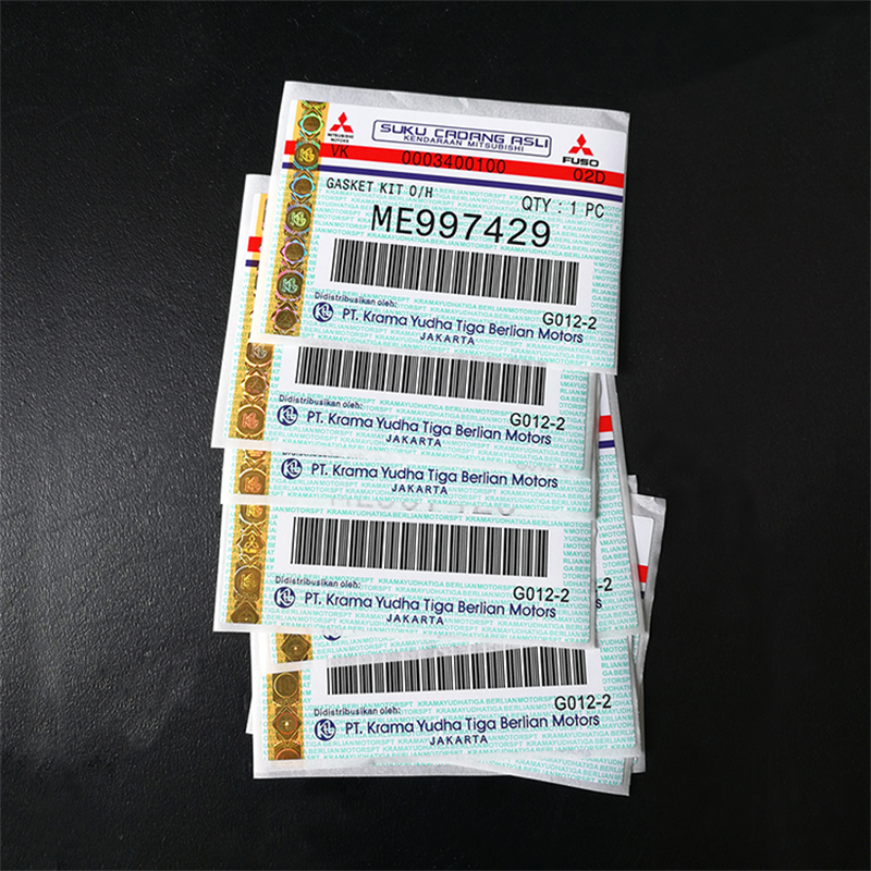 Factory Sale Adhesive Vinyl Barcode Labels