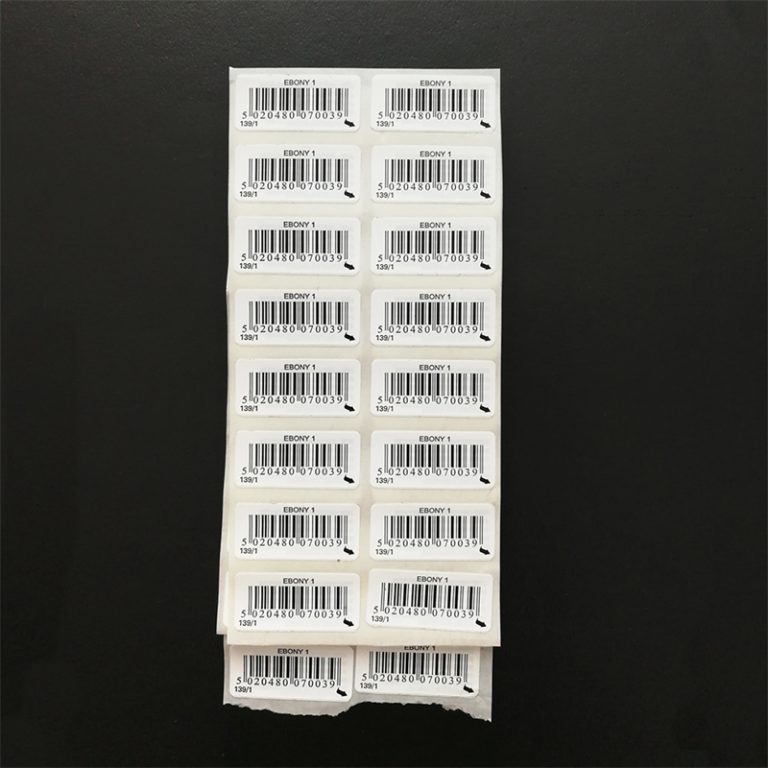 Factory Sale Adhesive Vinyl Barcode Labels