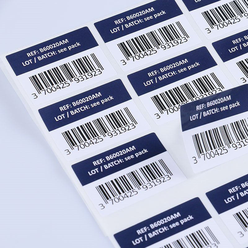 Costom Printed Security Random Barcode Label