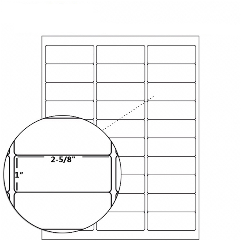 Strong Adhesive Barcode Address Labels