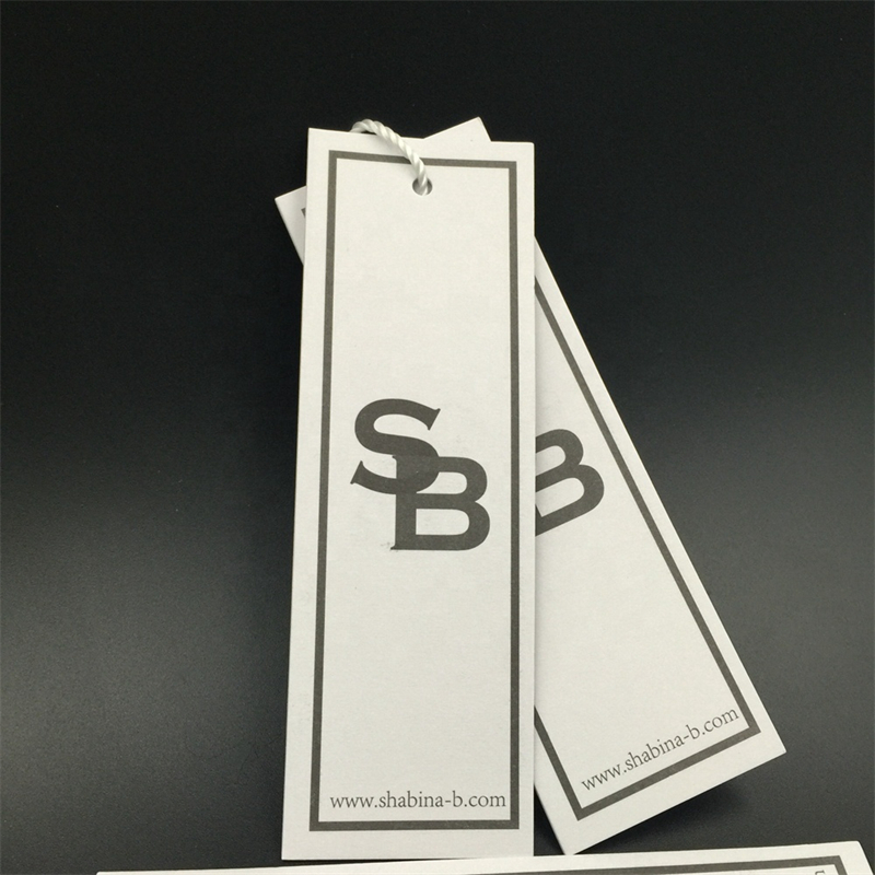 Custom Printed Gold Foil Hang Tag