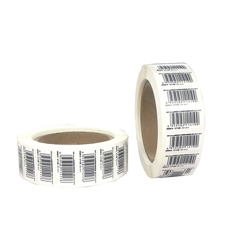 Custom Desgin Self Adhesive Barcode Label