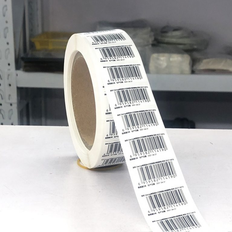 Custom Desgin Self Adhesive Barcode Label
