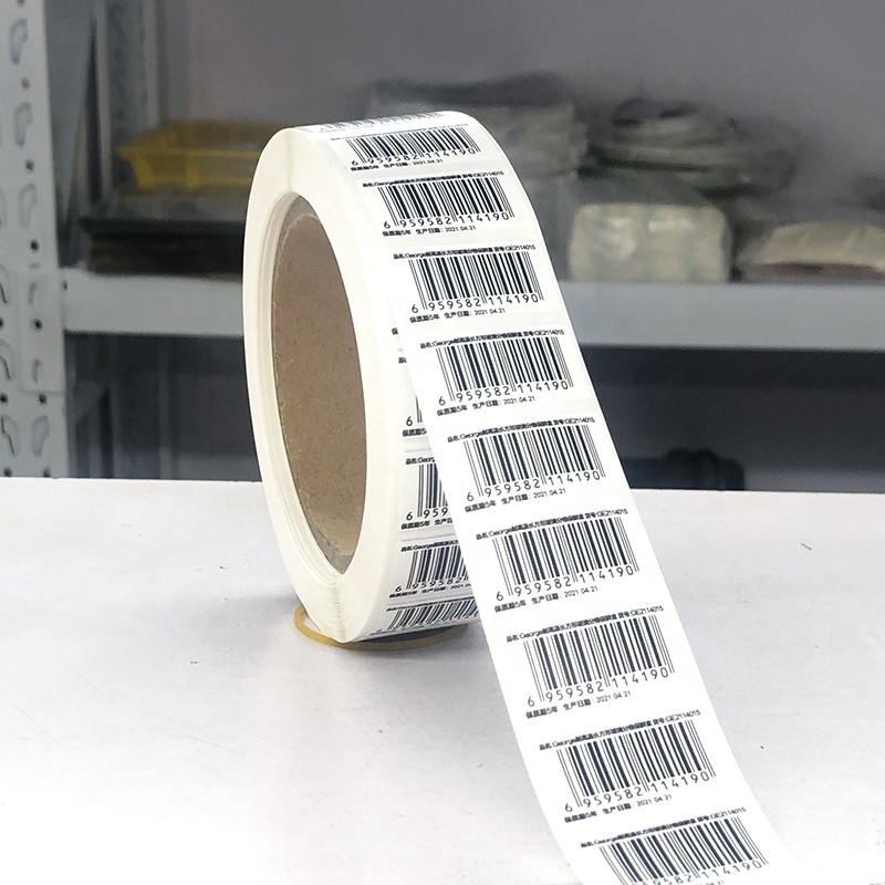Custom Desgin Self Adhesive Barcode Label