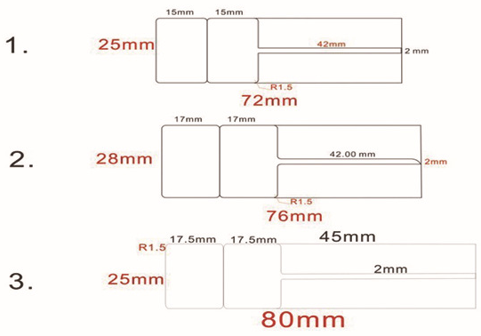 Custom any size of label, make label as your requirement