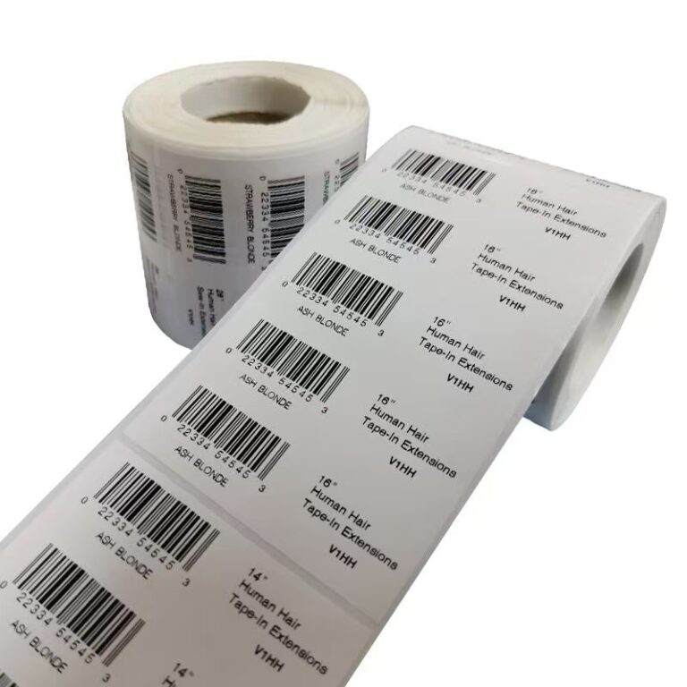 Serial Number Adhesive Barcode Label Factory for Packaging and Tracking